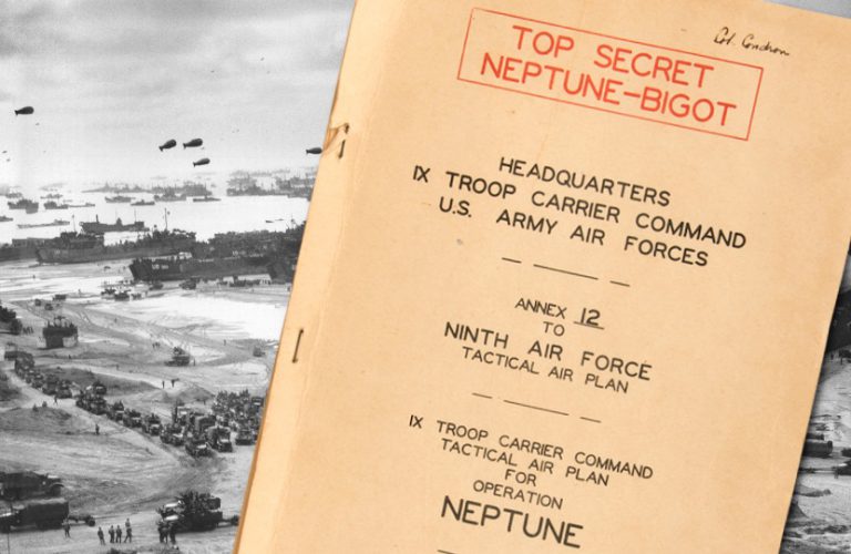 'Top Secret' D-Day battle plan to auction at Profiles in History
