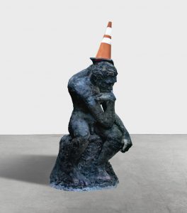 Banksy sculpture The Drinker to auction at Sotheby's after being stolen ...