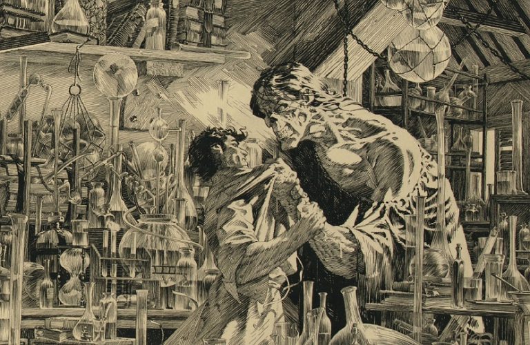 Bernie Wrightson’s Frankenstein cover art sells for world record $1.2 ...