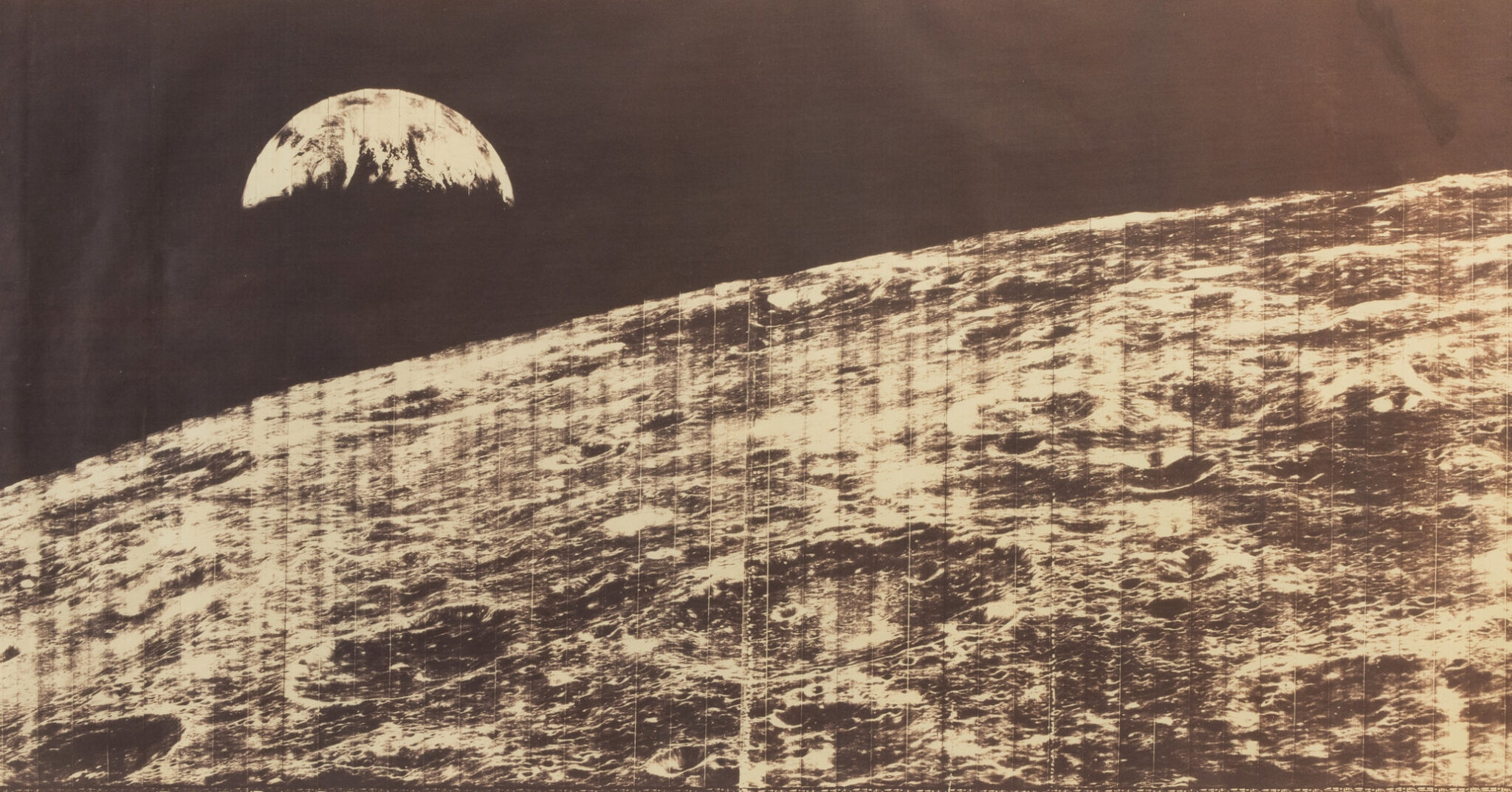 Moon-landing flag and Wright Brothers fragments lead space sale