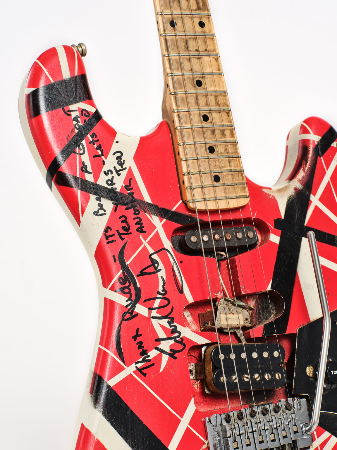 Eddie Van Halen's Kramer is sixth most valuable guitar ever auctioned