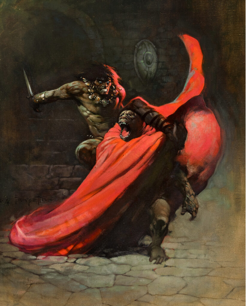 $13.5 million Conan painting sets Frank Frazetta auction record
